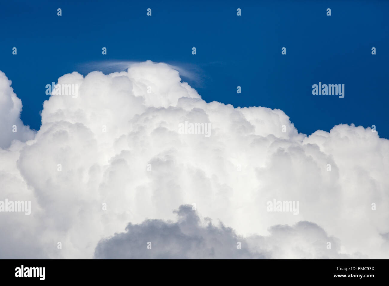 Blue cloudy sky Stock Photo - Alamy