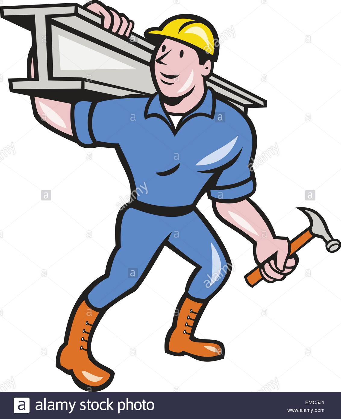 Steel Beam Steel Construction Stock Vector Images - Alamy