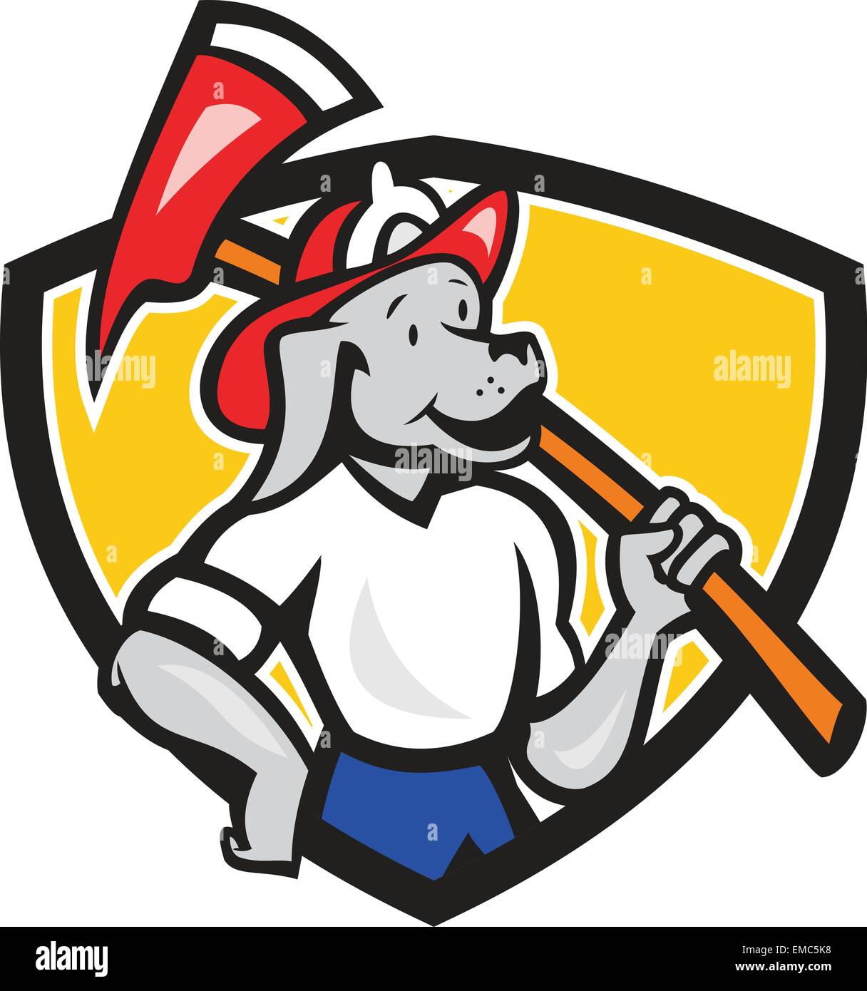 Firefighter mascot hi-res stock photography and images - Alamy