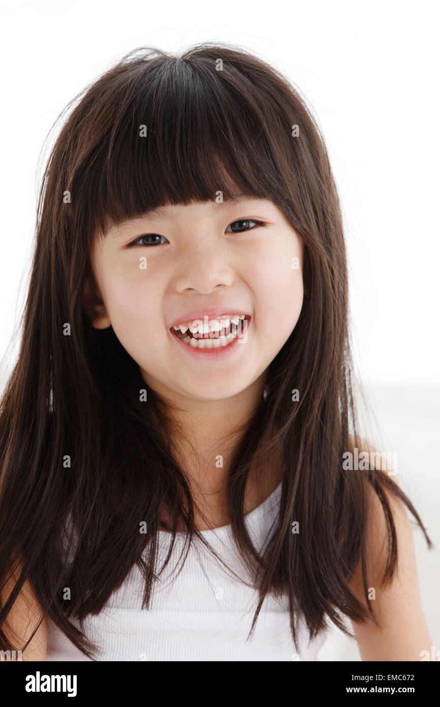 The portrait of a cute girl Stock Photo - Alamy