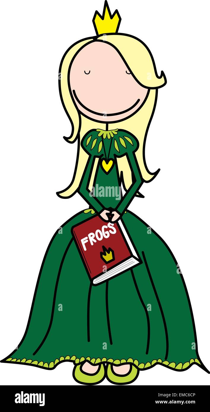 Happy princess Stock Vector Images - Alamy