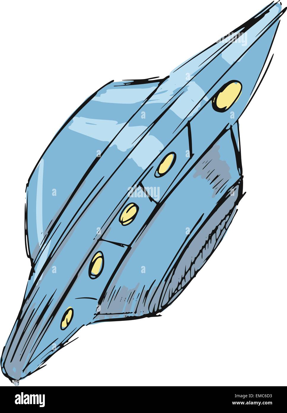 Ufo cartoon Stock Vector Images - Alamy