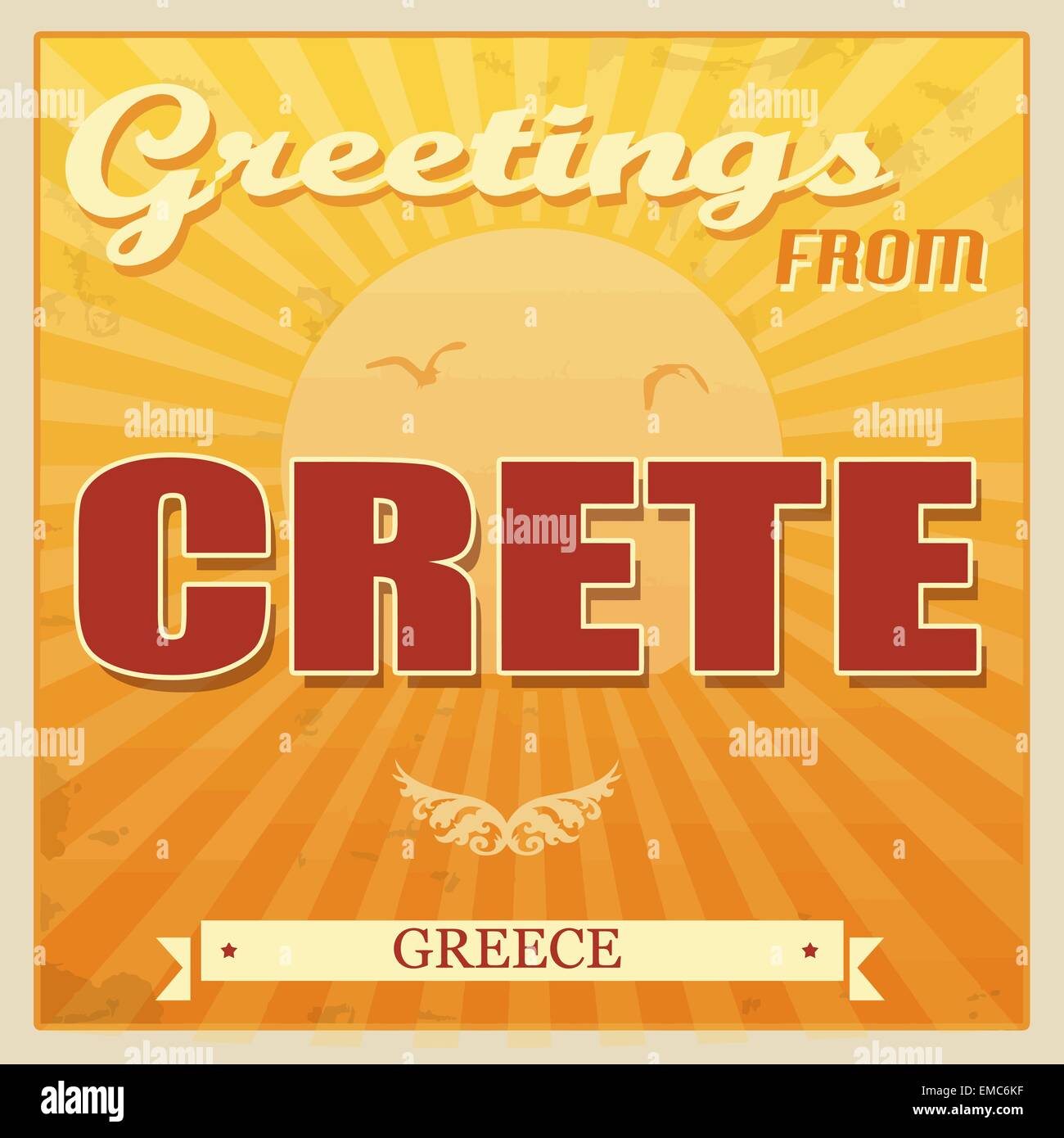 Crete Stock Vector Images - Alamy