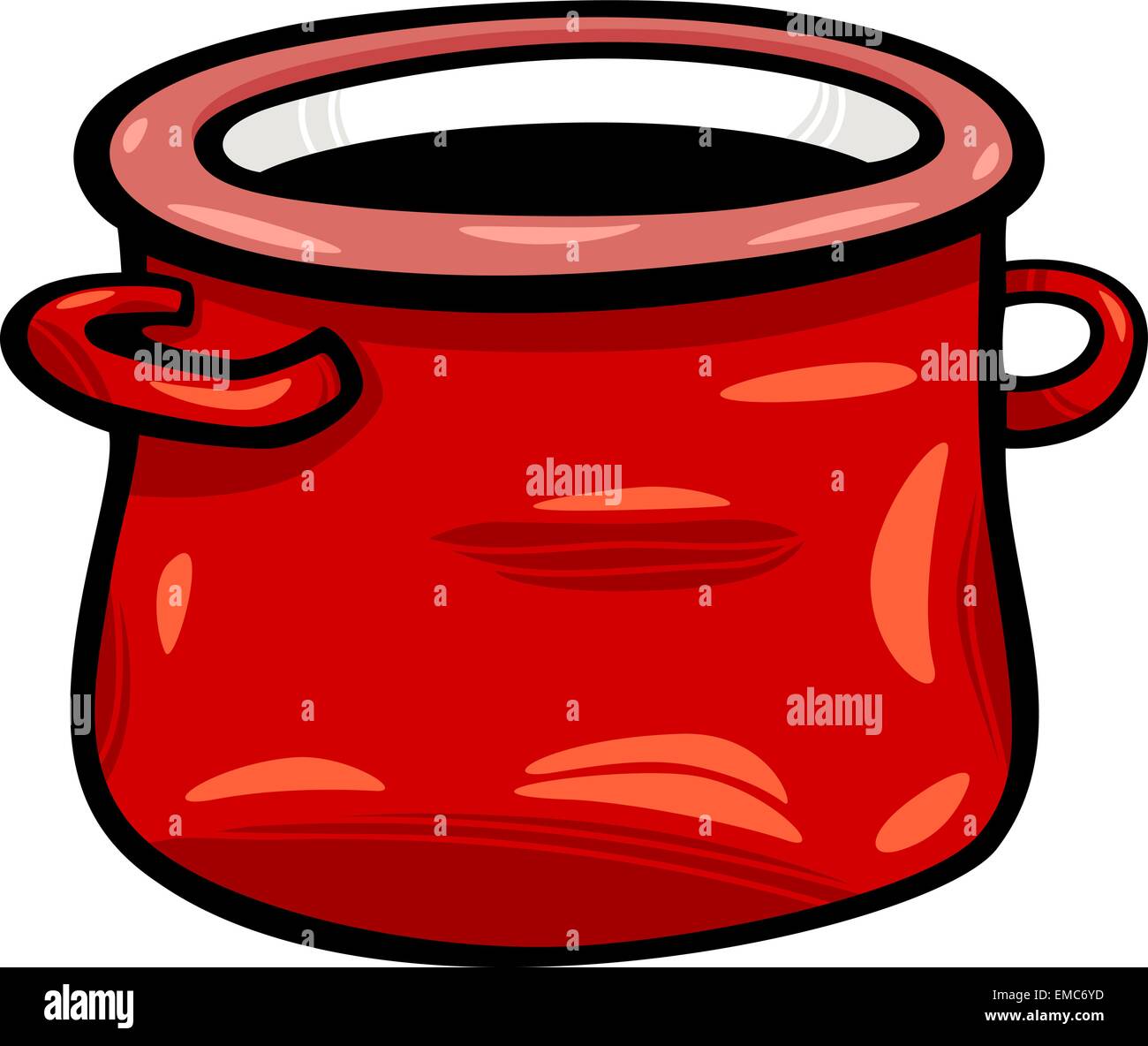 pot or jar cartoon clip art Stock Vector Image & Art - Alamy