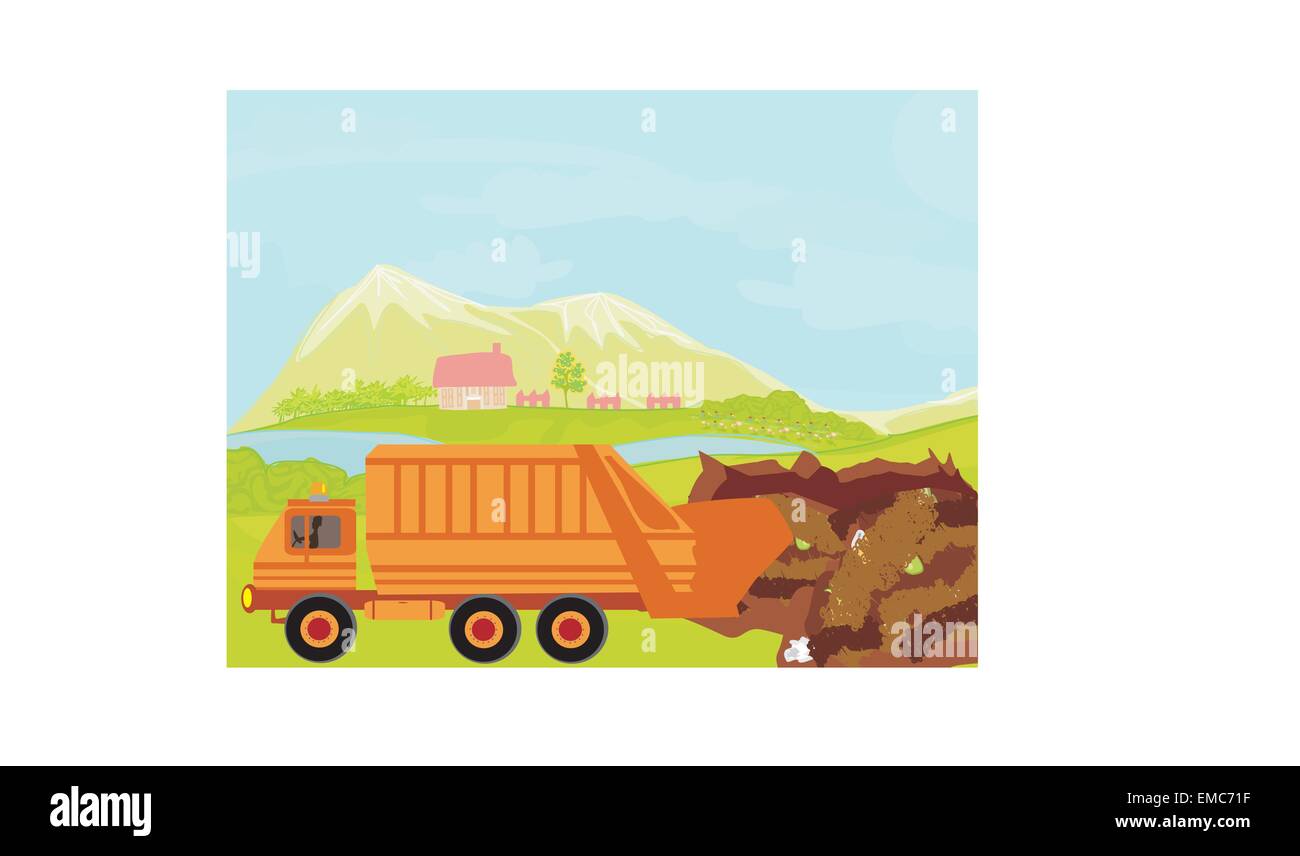 Environmental field pollution Cut Out Stock Images & Pictures - Alamy