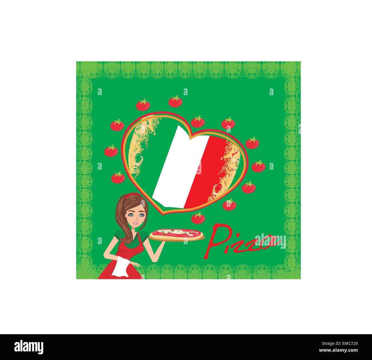 Smiling delivery Stock Vector Images - Alamy