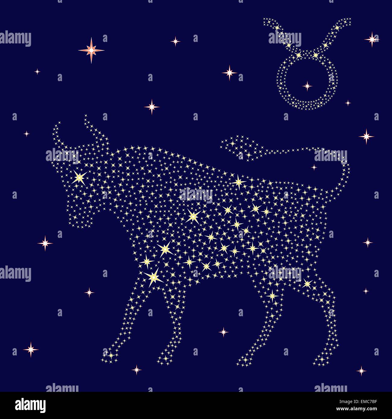 Taurus Star Sign High Resolution Stock Photography and Images - Alamy