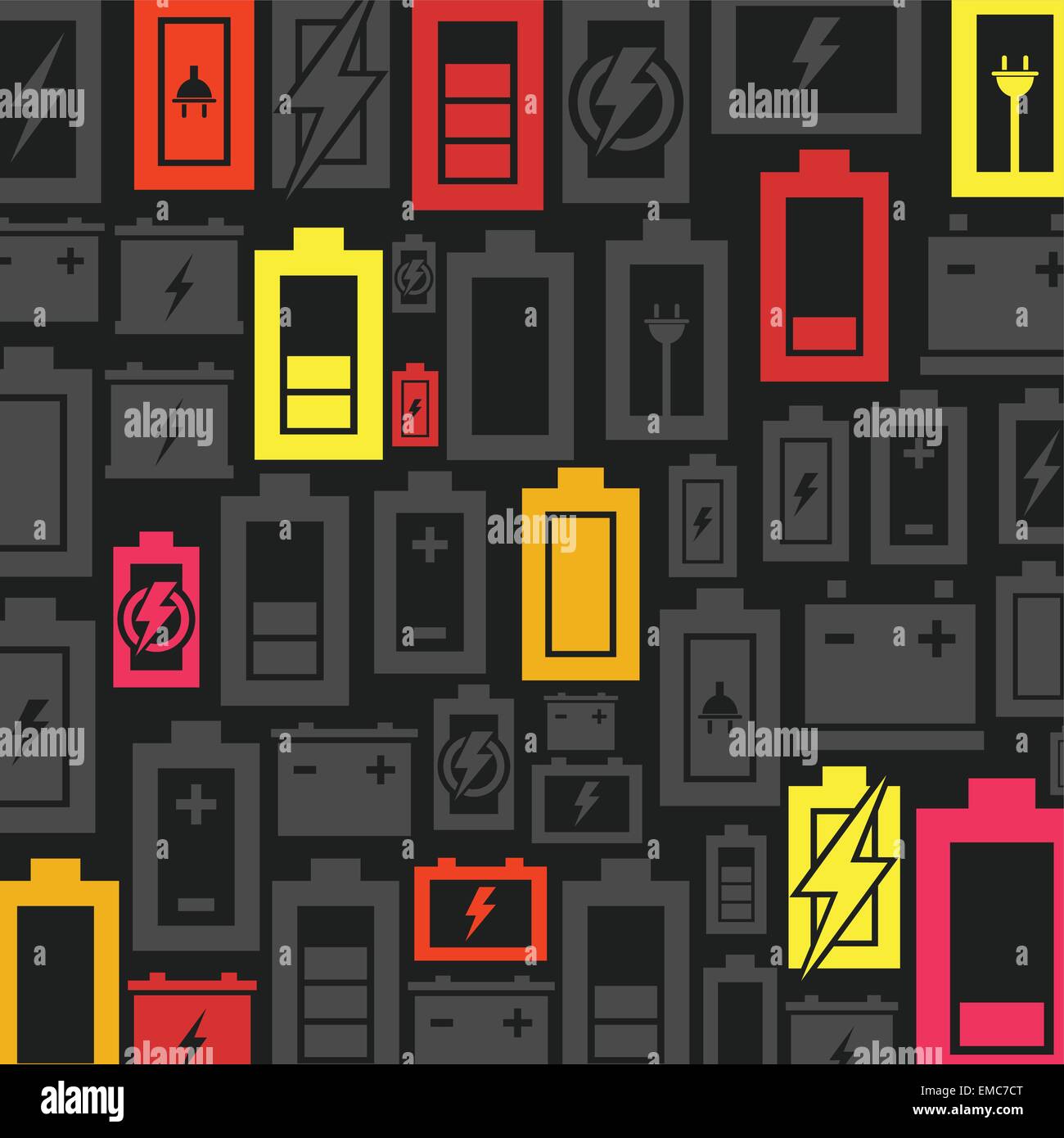 Battery a background Stock Vector Image & Art - Alamy