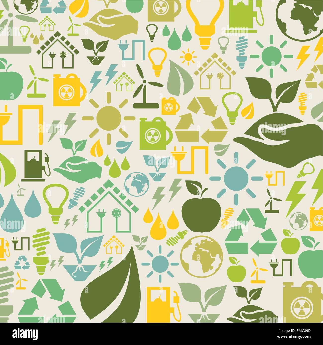 Ecology vector illustration hi-res stock photography and images - Alamy