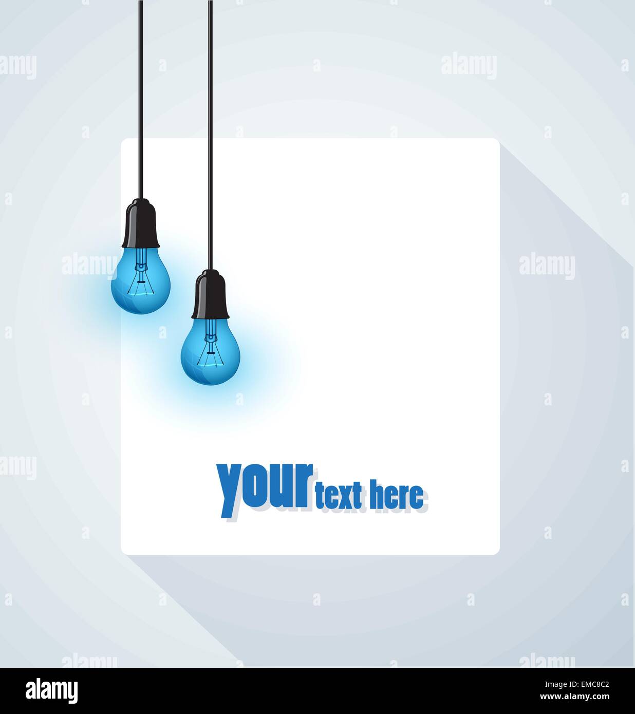 Light bulbs background Stock Vector Images - Alamy
