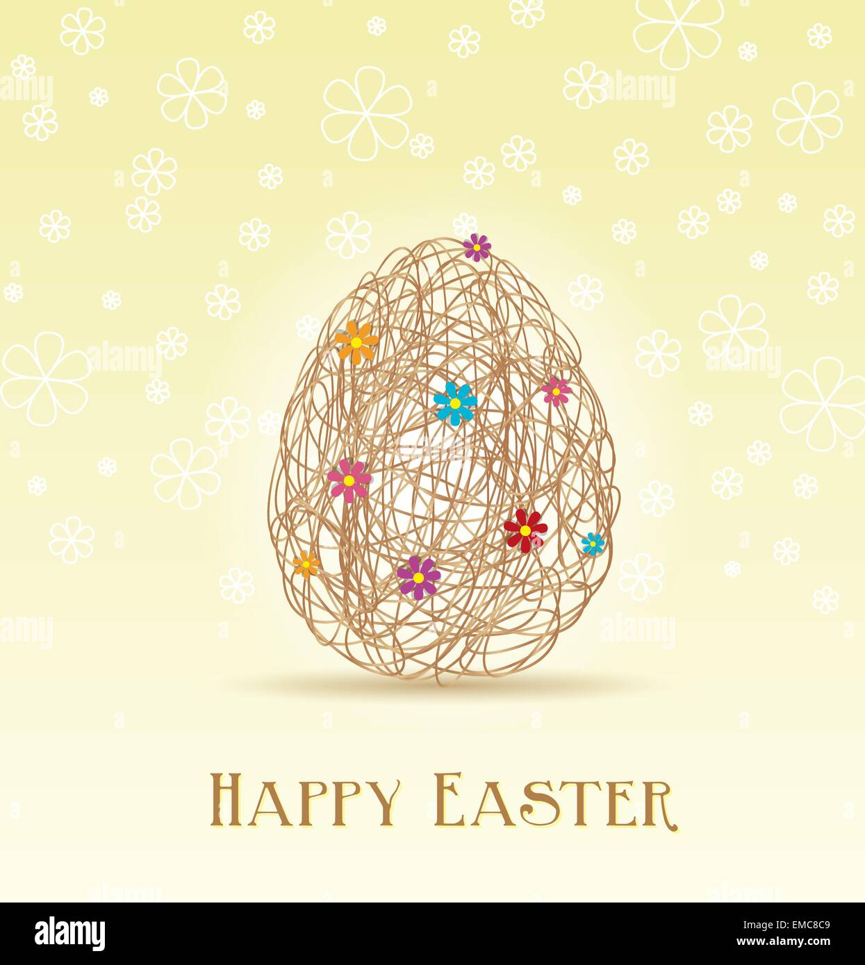 Easter day backdrop Stock Vector Images - Alamy