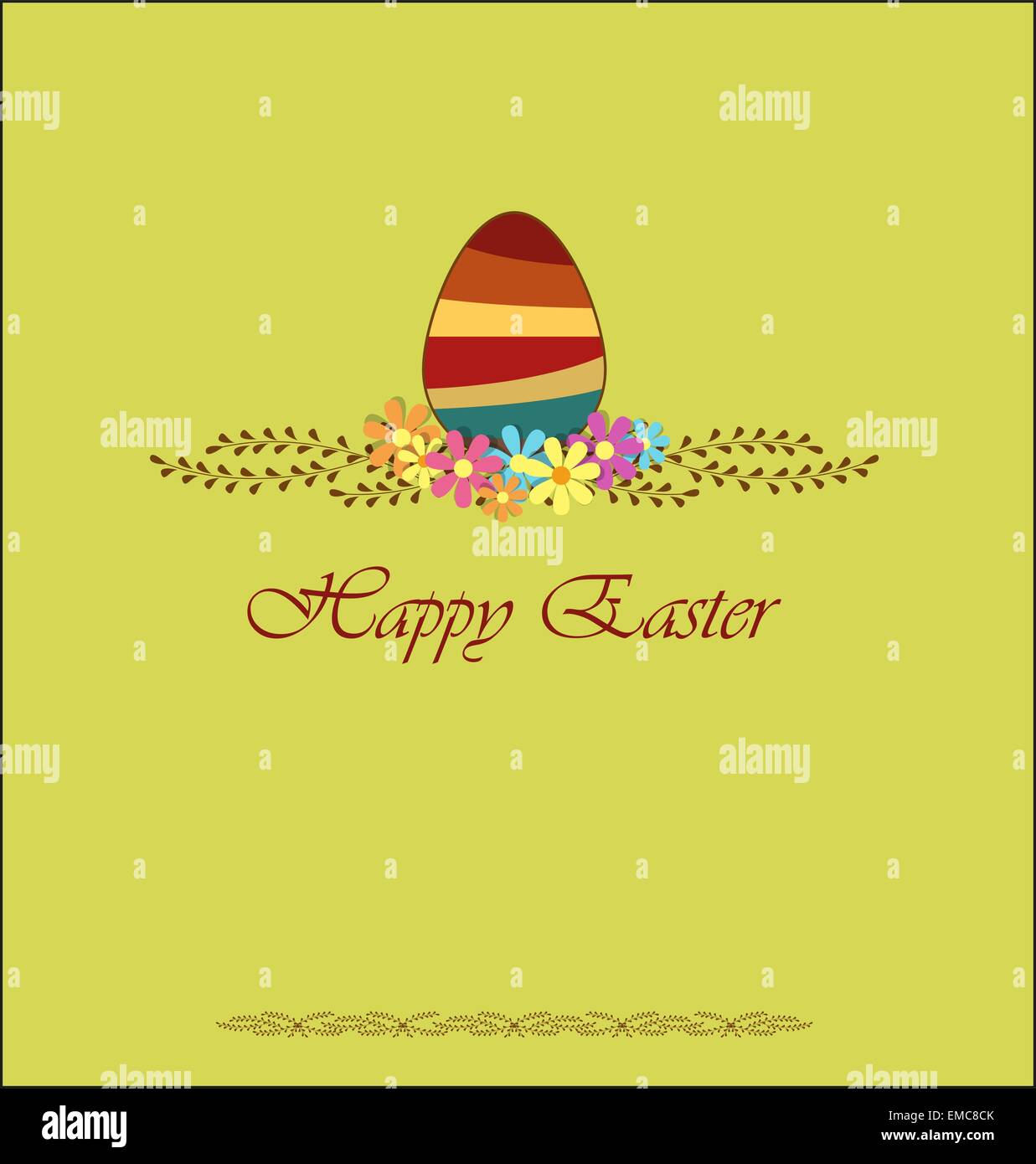 Decorate for easter Stock Vector Images - Alamy