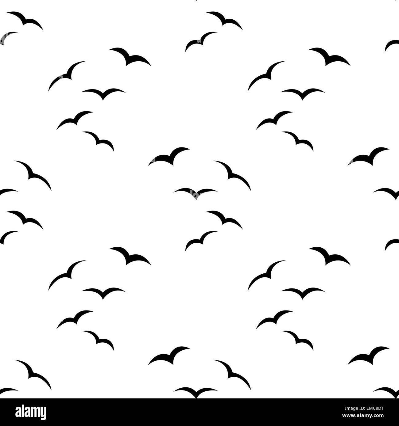 Crane bird pattern Stock Vector Images - Alamy