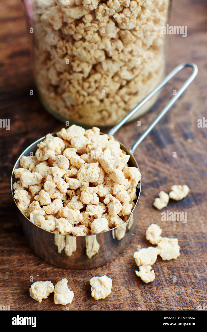 Textured vegetable protein hi-res stock photography and images - Alamy