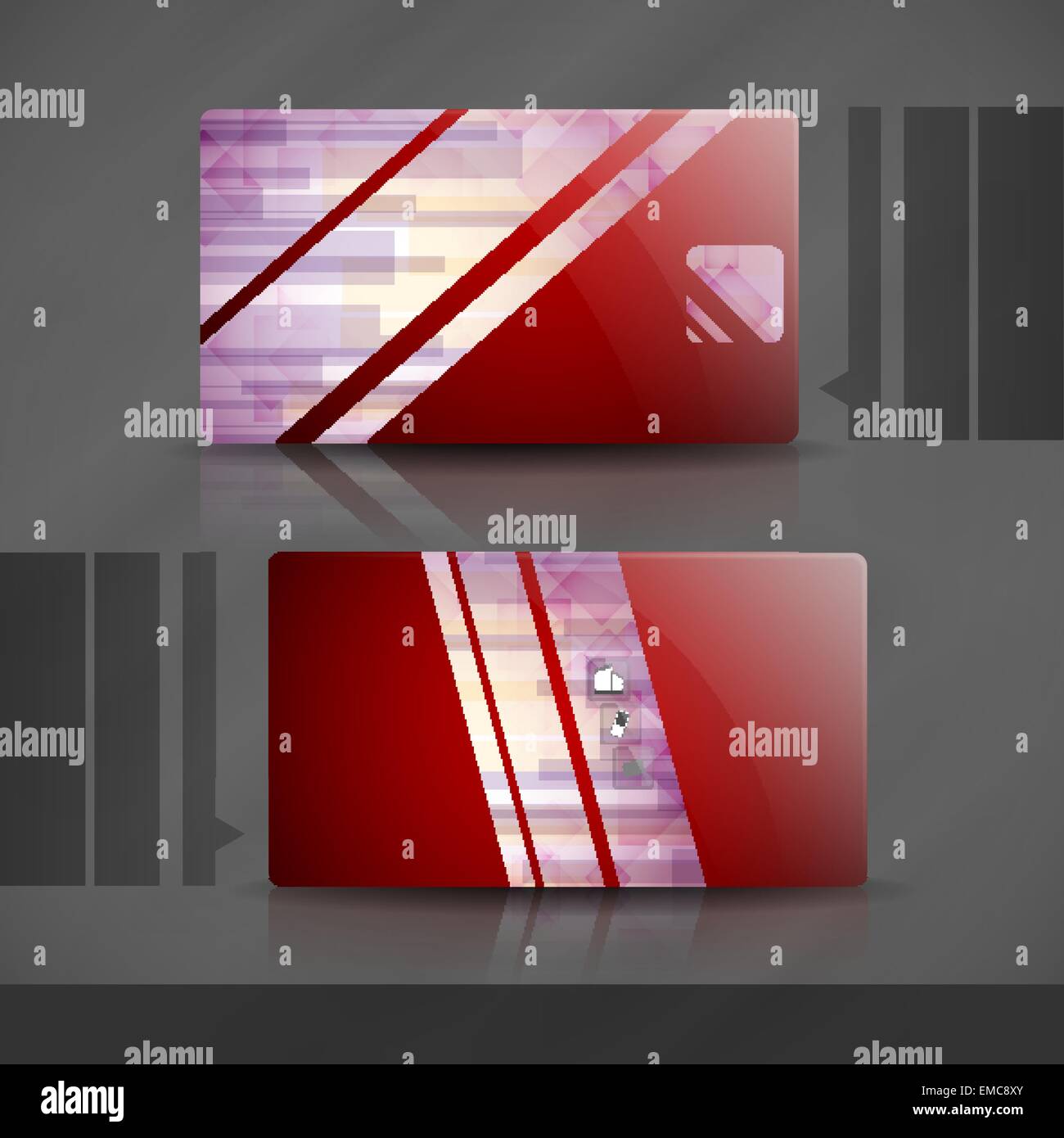 Business plan purple blank Stock Vector Images - Alamy