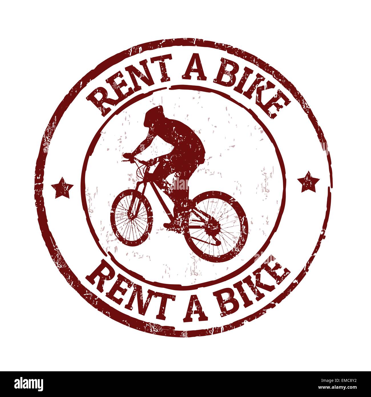 Bike sticker Cut Out Stock Images & Pictures - Alamy