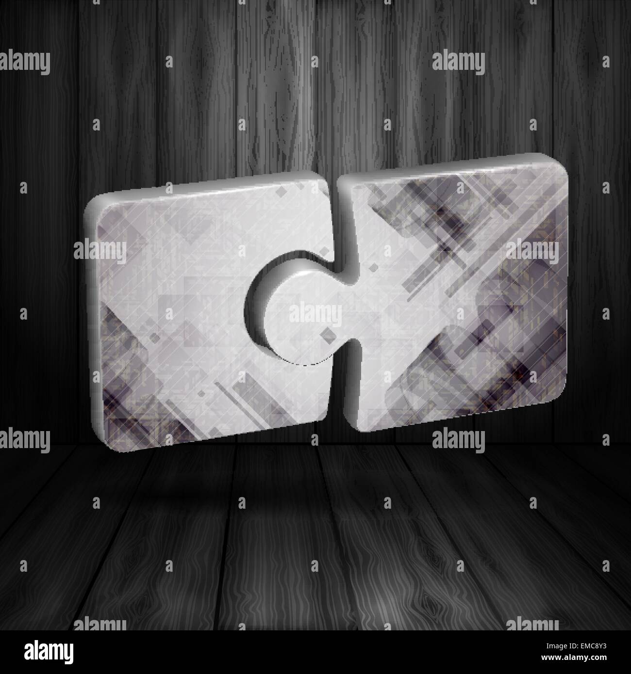 Modern Puzzle Template Stock Vector Image & Art - Alamy