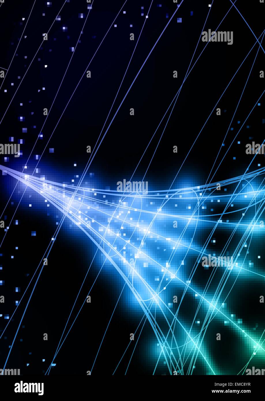 Neon Technology Background Stock Vector Image & Art - Alamy