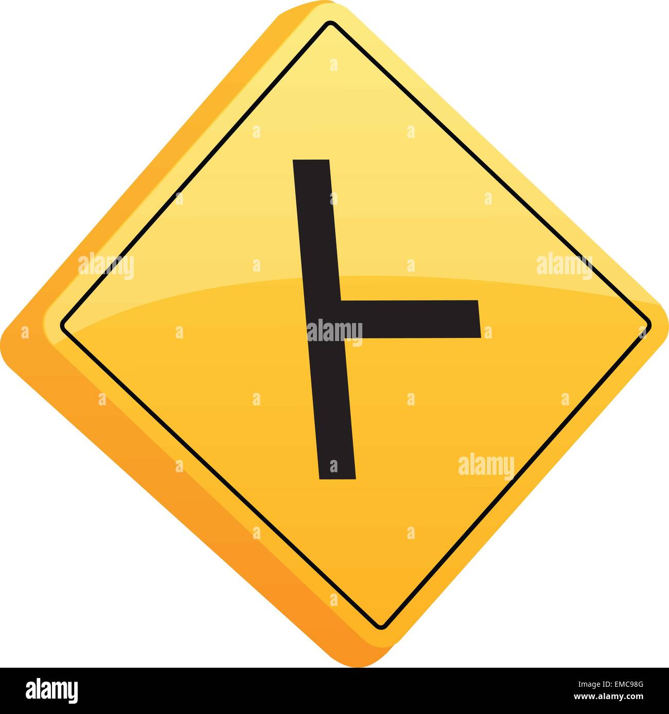 Modern road signs Stock Vector Images - Alamy