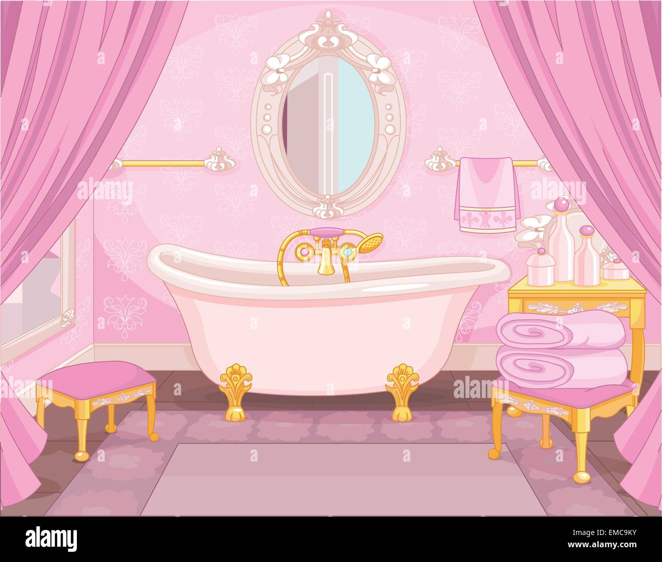 Home interior designs Stock Vector Images - Alamy