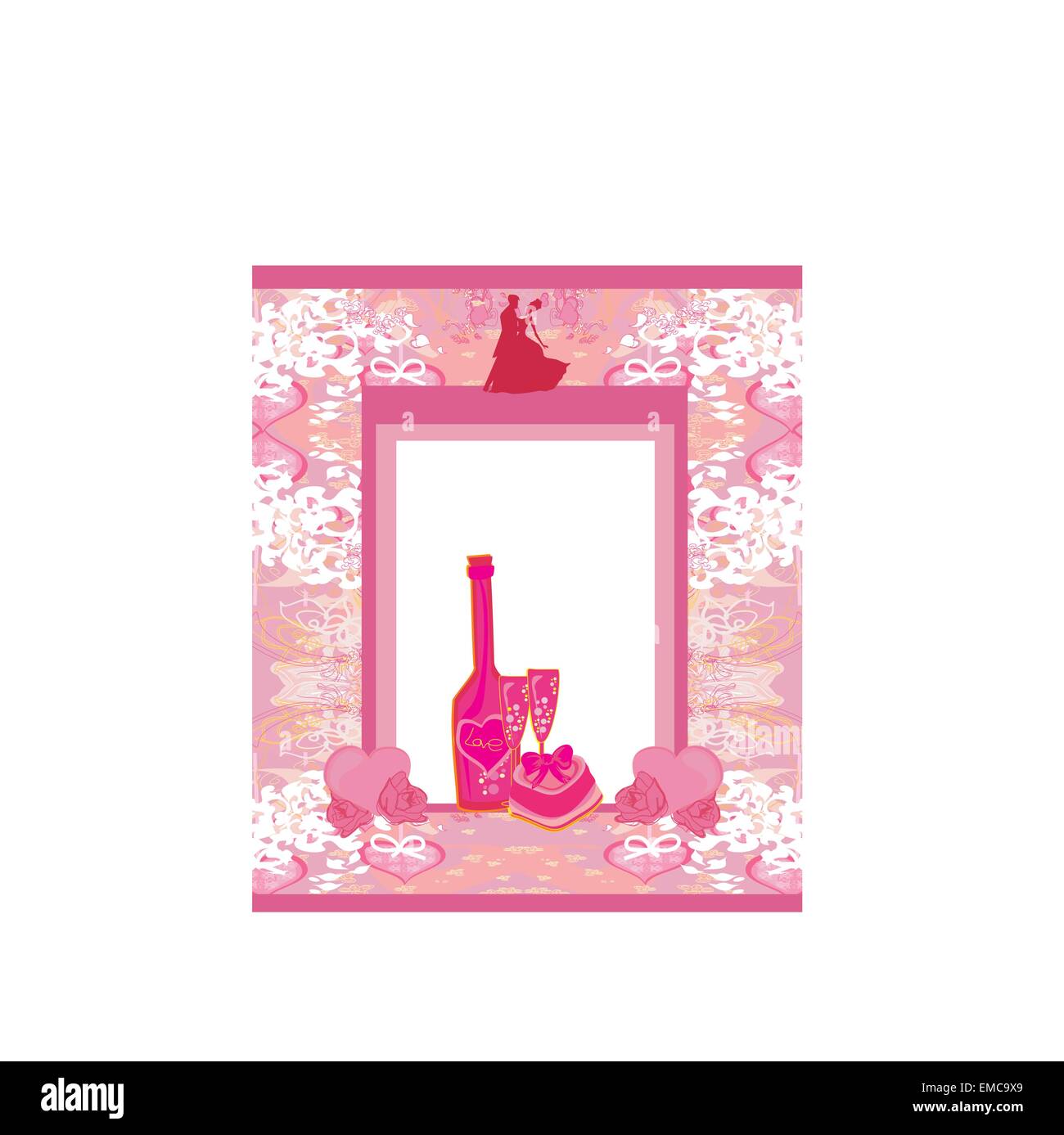 Dance party design invitation Stock Vector Images - Alamy