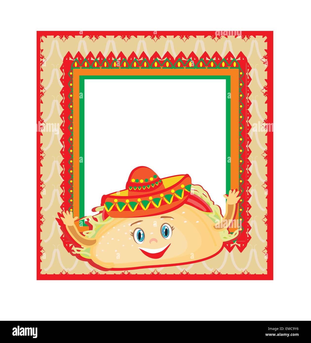 Mexican Food Border Clip Art