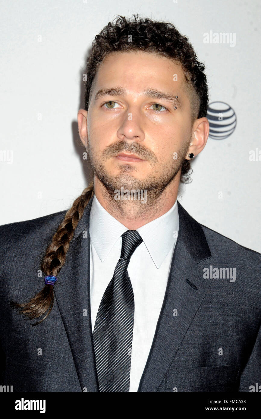 Actor Shia LaBeouf attends a screening of 'LoveTrue' during 2015 ...