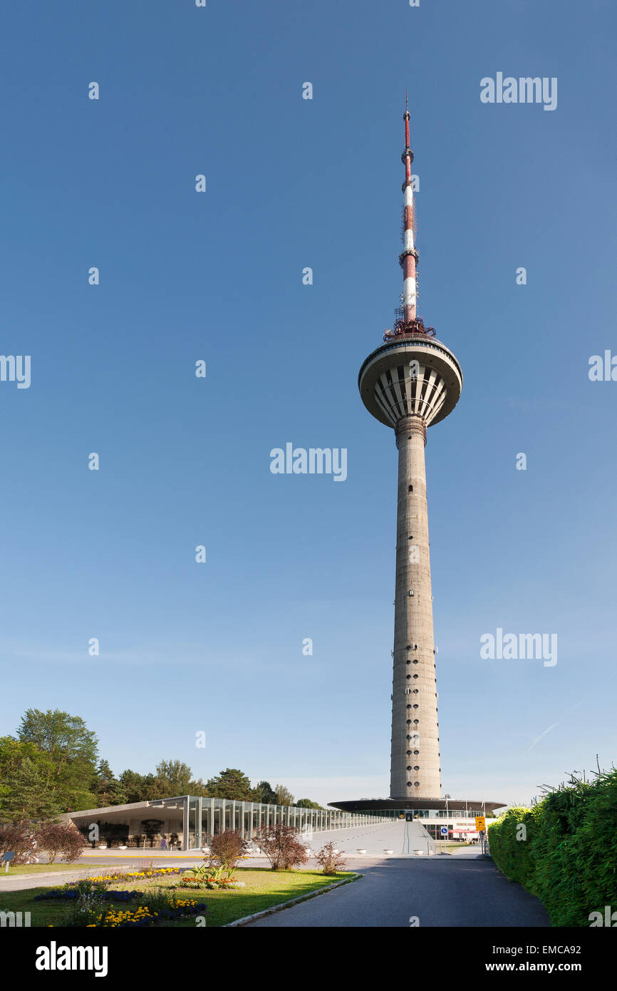 Estonia, Tallinn, TV tower Stock Photo - Alamy