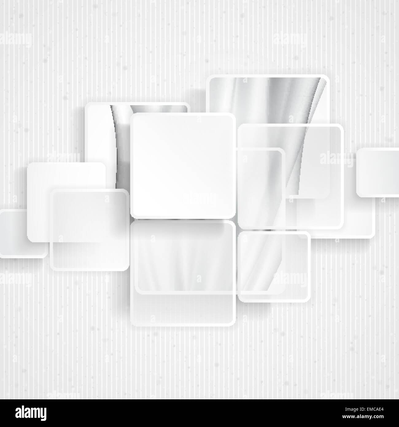 White square element on Stock Vector Images - Alamy