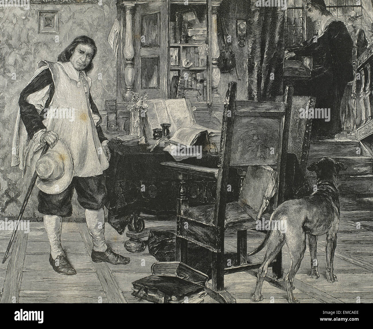 Oliver Cromwell (1599-1658). English military and political leader ...