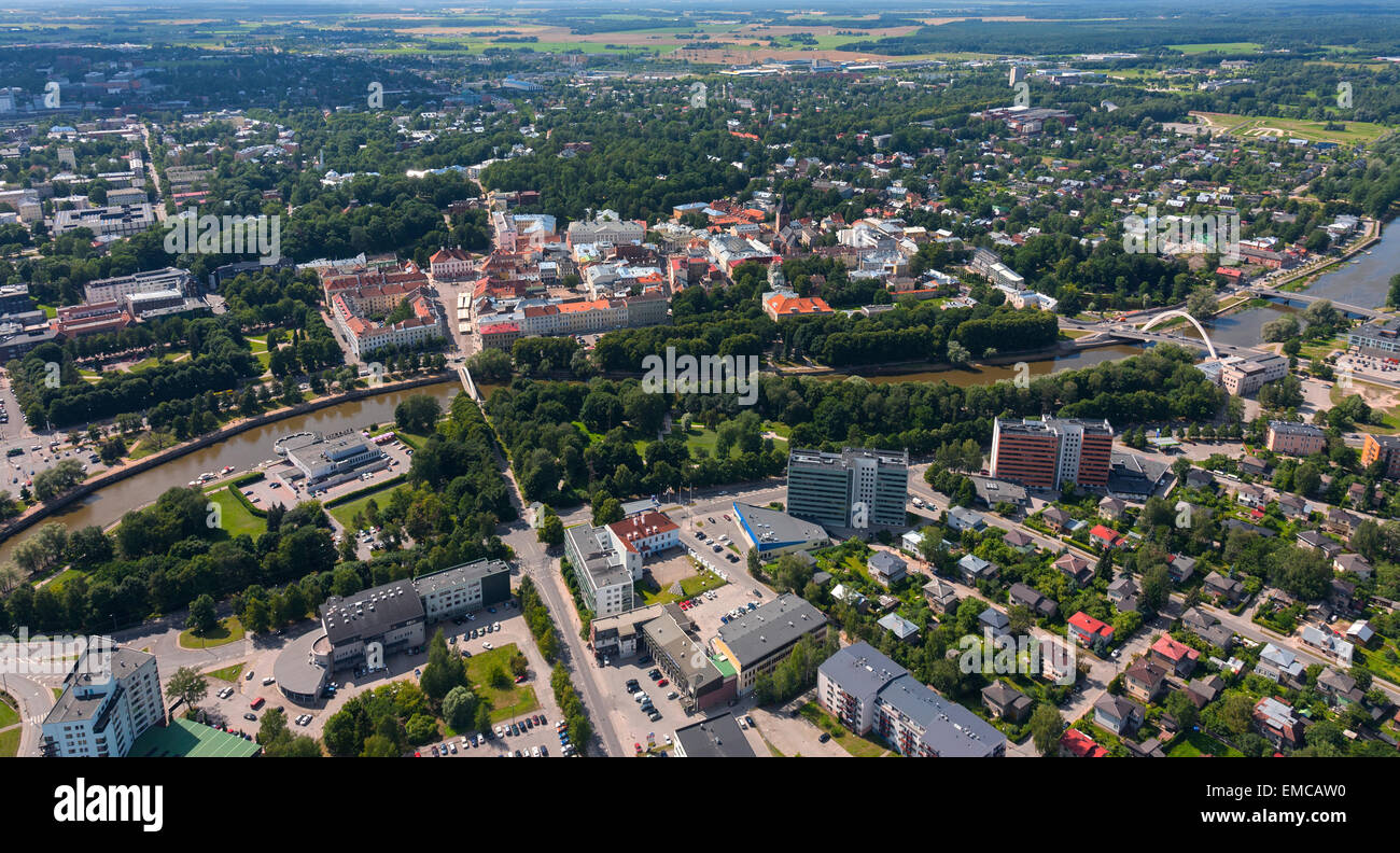 Tartu estonia aerial hi-res stock photography and images - Alamy