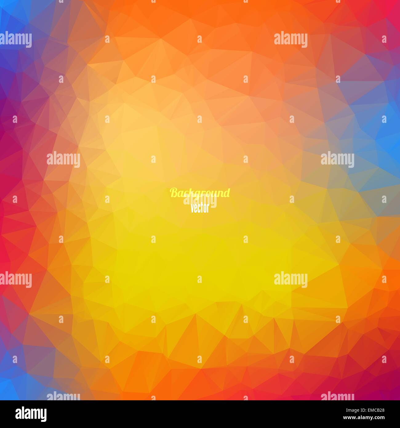 Abstract colorful triangles background hi-res stock photography and ...