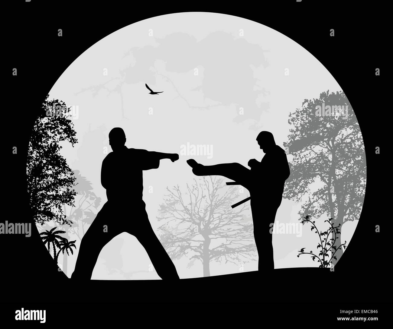 Beautiful place in japan Stock Vector Images - Alamy