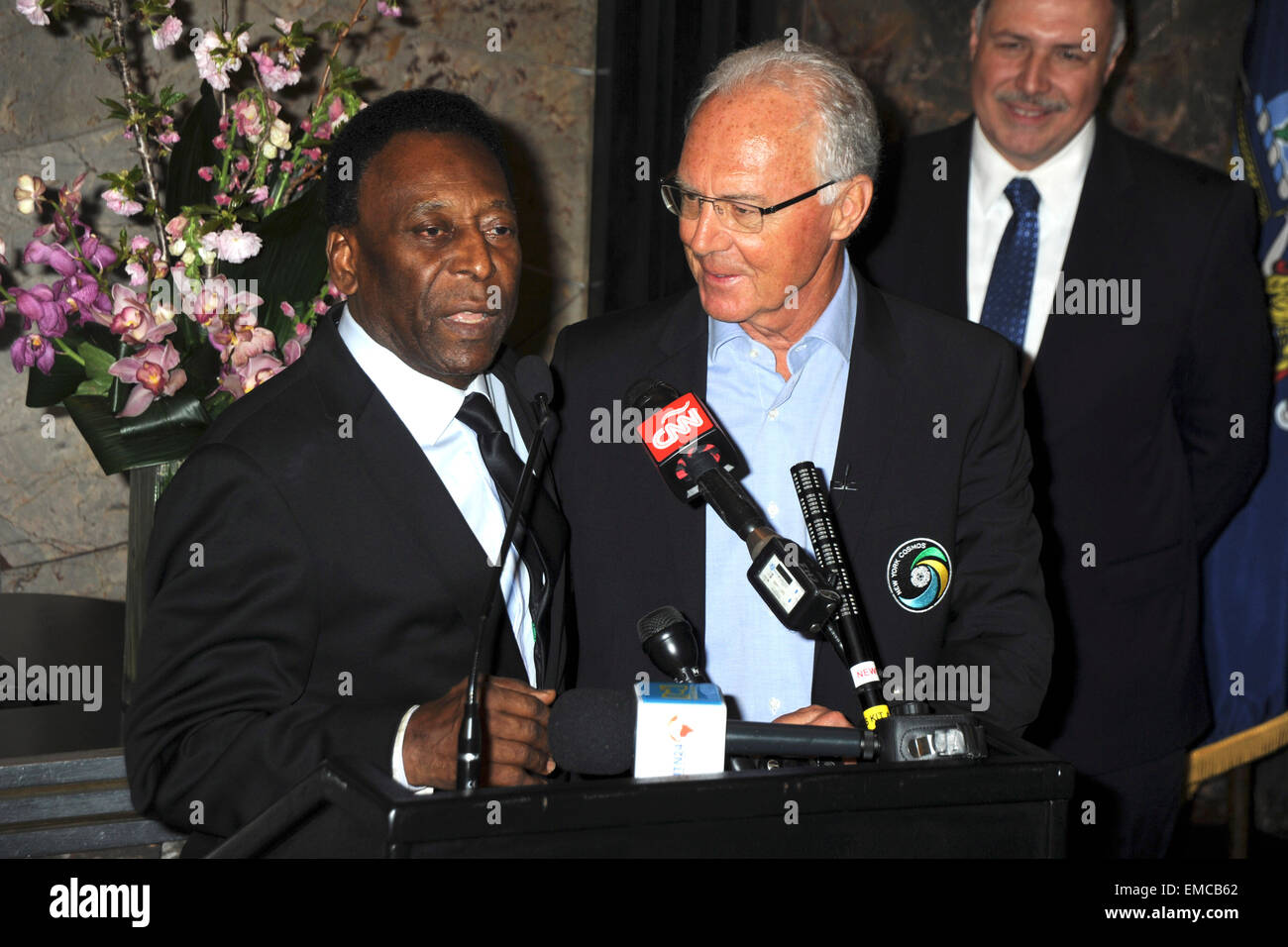 Franz beckenbauer and pele High Resolution Stock Photography and Images ...
