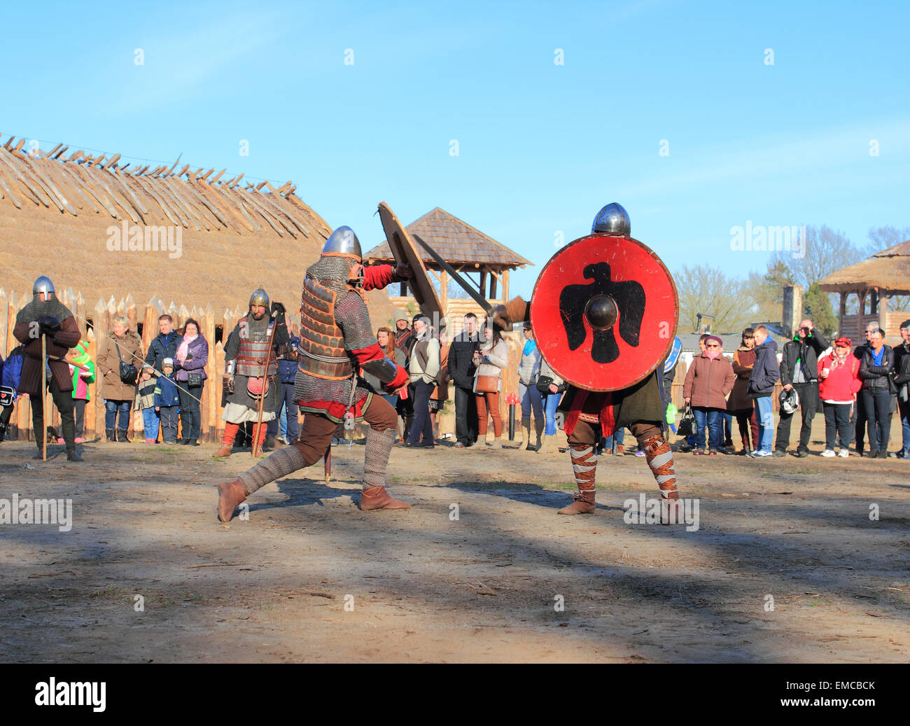Warriors fighting hi-res stock photography and images - Alamy
