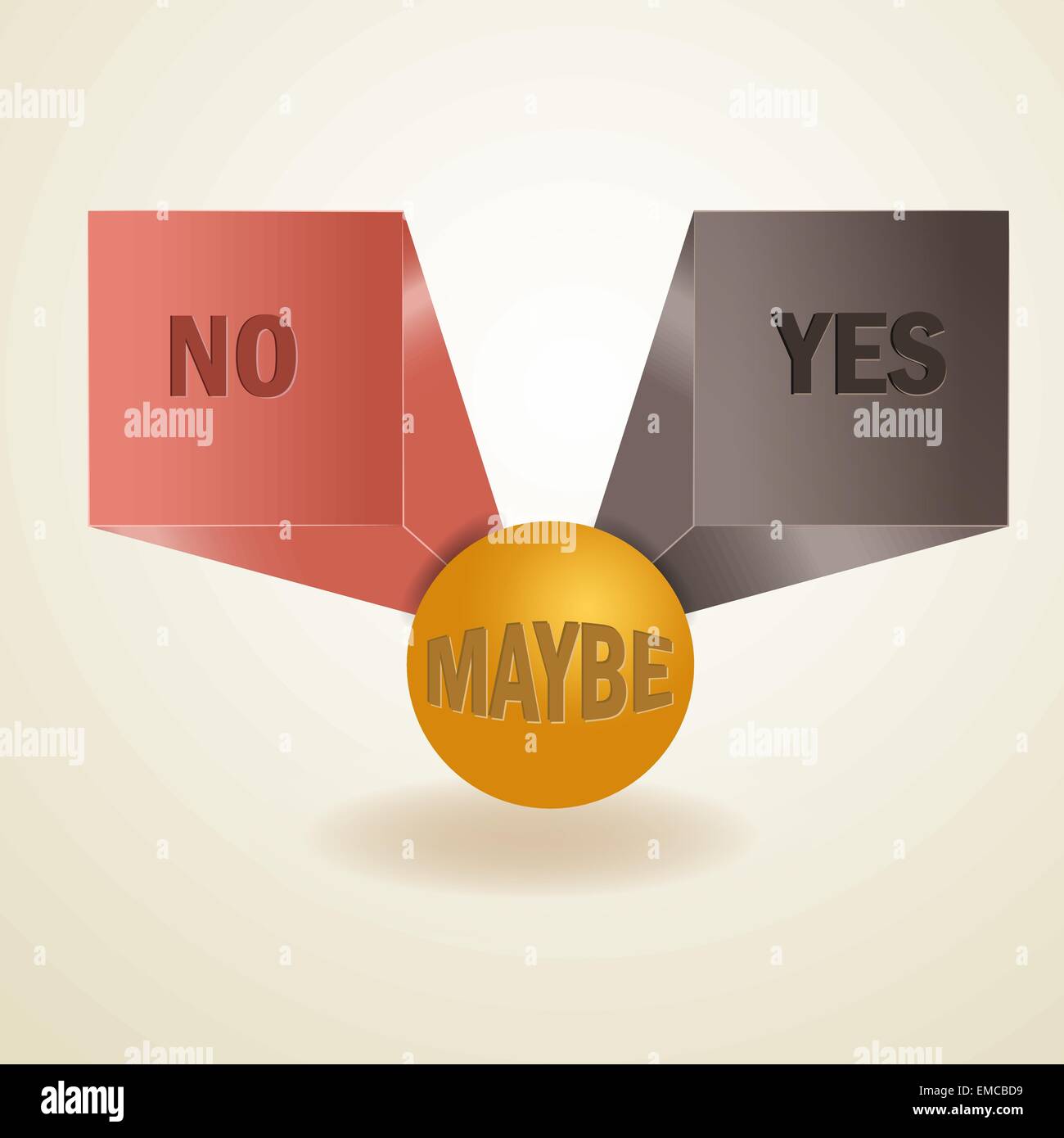 Yes no Stock Vector Images - Alamy