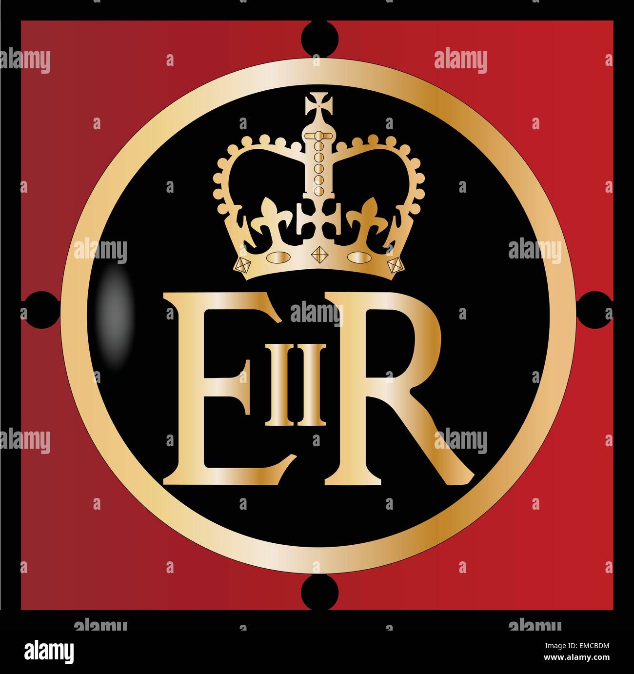 Queen elizabeth's crown Stock Vector Images - Alamy