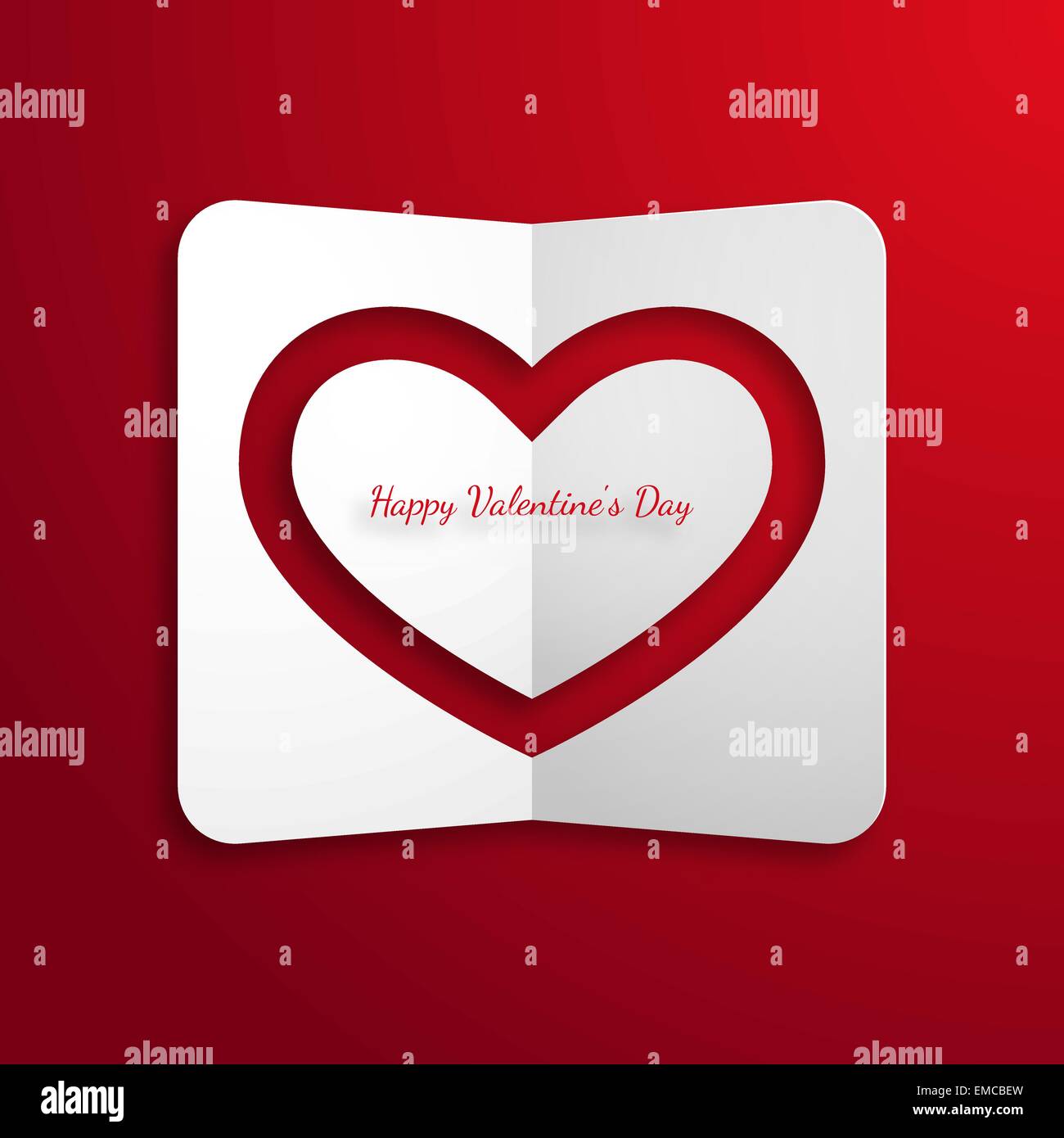 Beautiful handmade gift card Stock Vector Images - Alamy