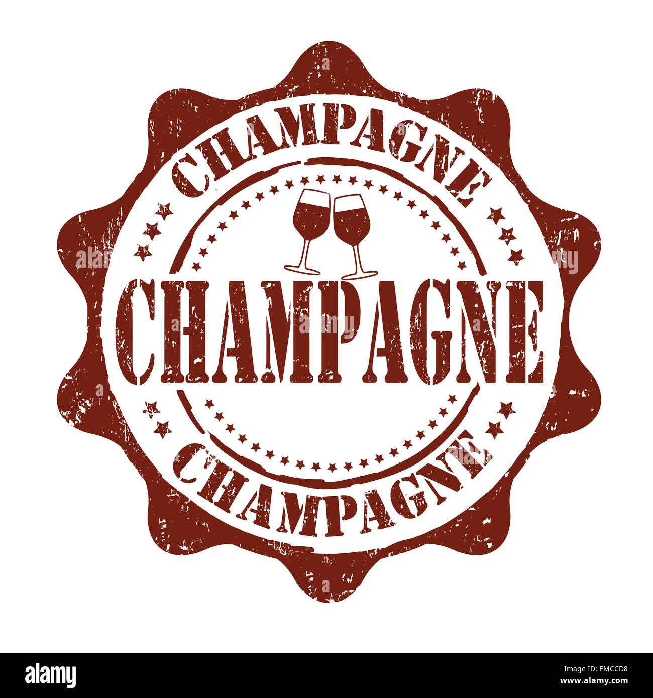 Champagne vintage sign Cut Out Stock Images & Pictures - Alamy