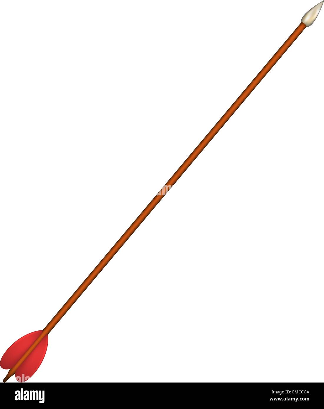 Bow arrow with sharp tip Stock Vector Image & Art - Alamy