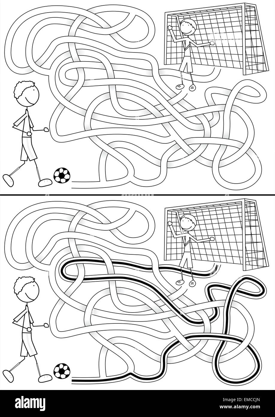 Labyrinth ball Black and White Stock Photos & Images - Alamy