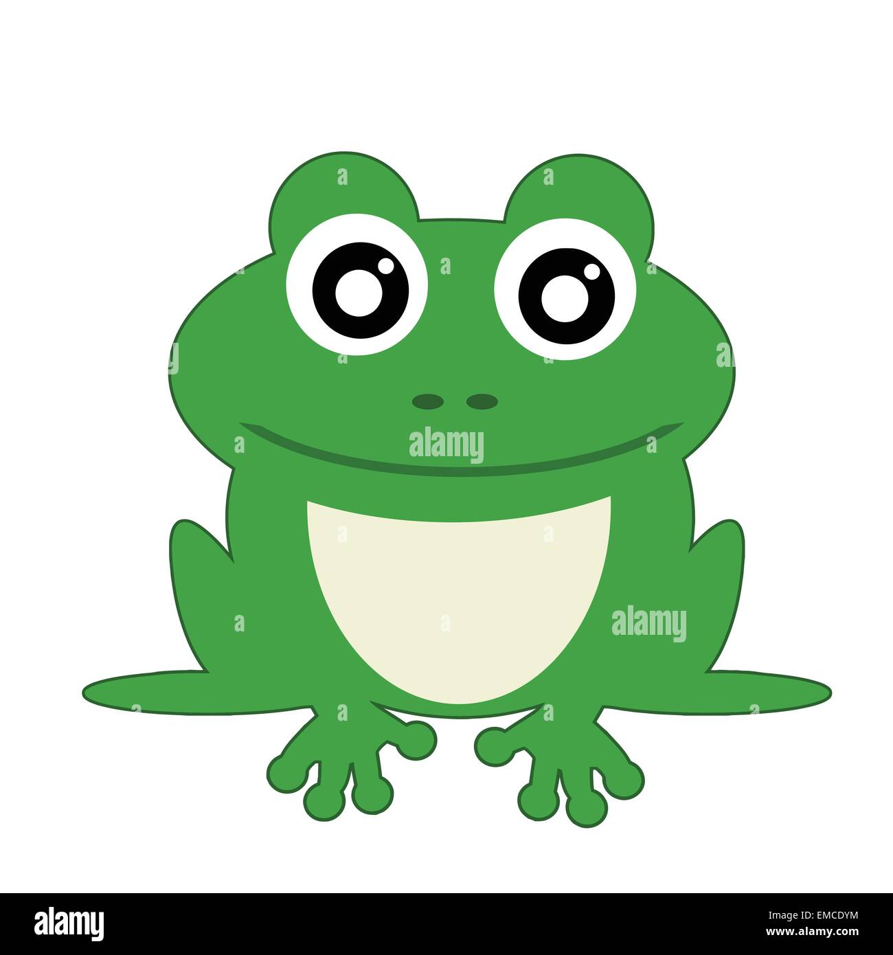 Simple frog hi-res stock photography and images - Alamy