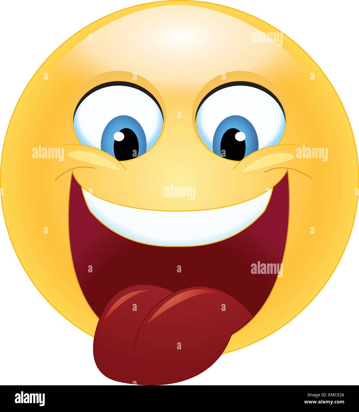 Emoticon happy hi-res stock photography and images - Alamy