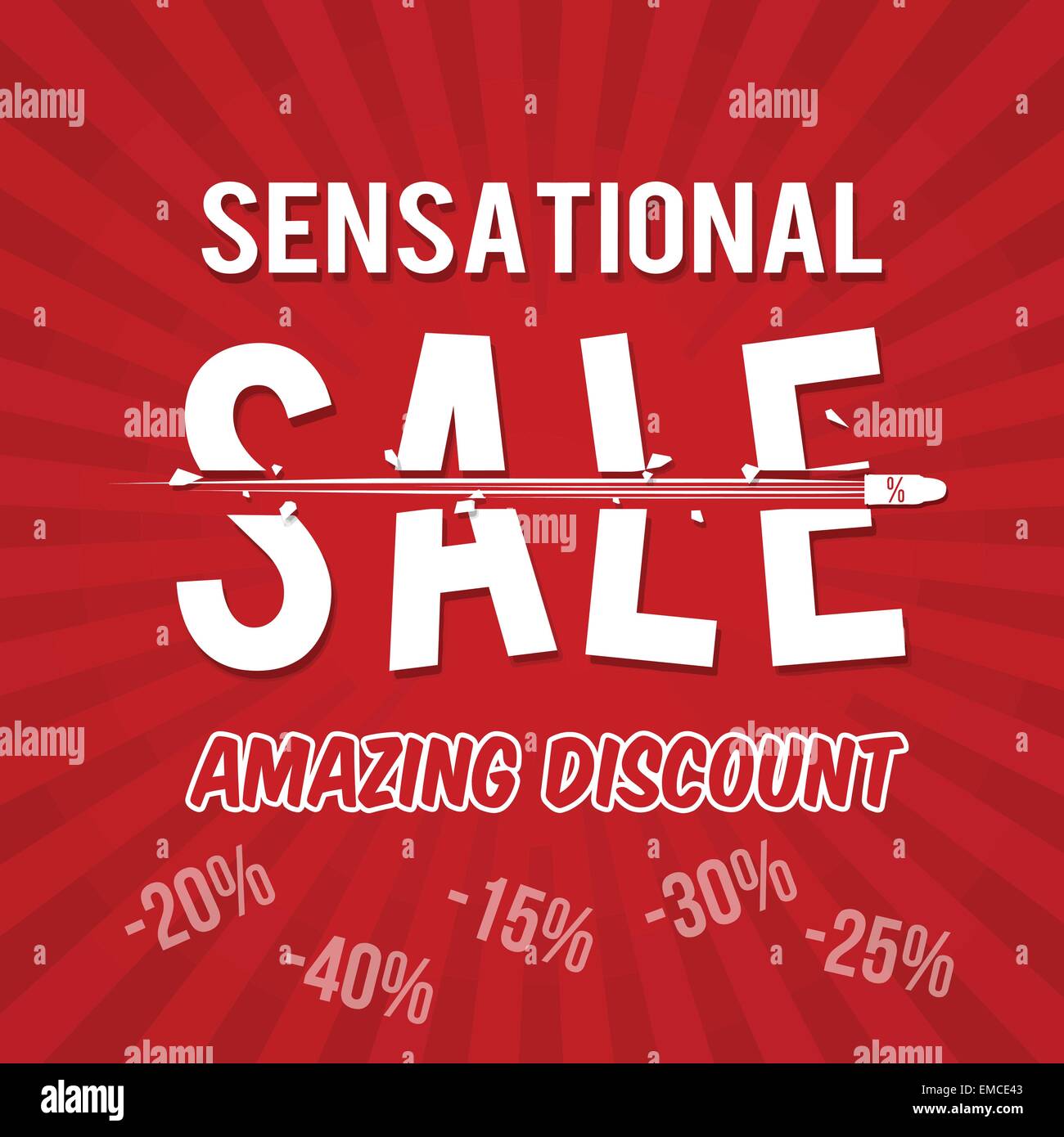 Sale discount template Stock Vector Images - Alamy