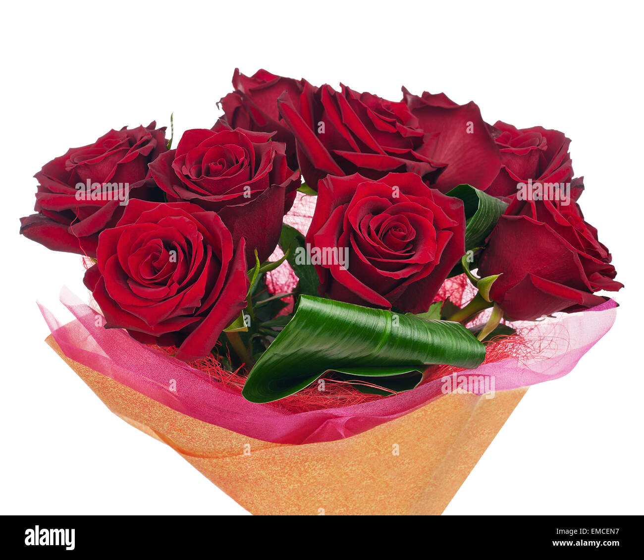 Dark Red Rose Bouquet