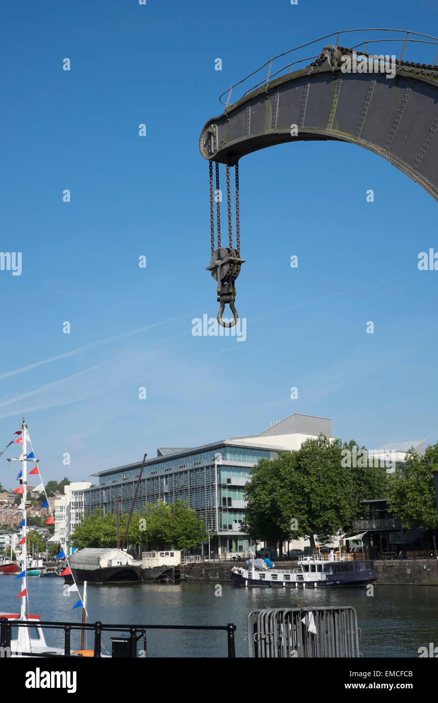 The Floating Harbour in Bristol Stock Photo - Alamy