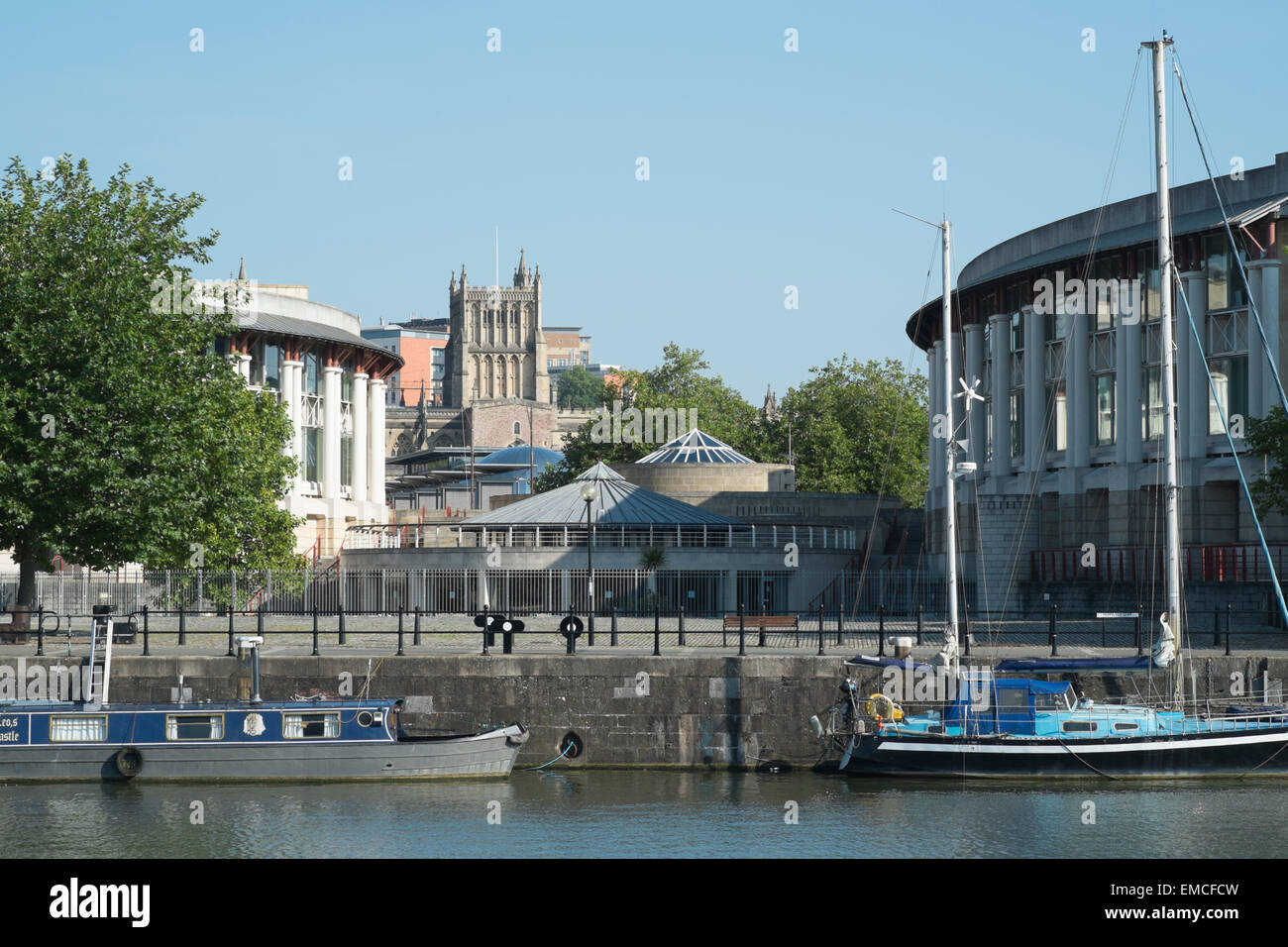 The Floating Harbour in Bristol Stock Photo - Alamy