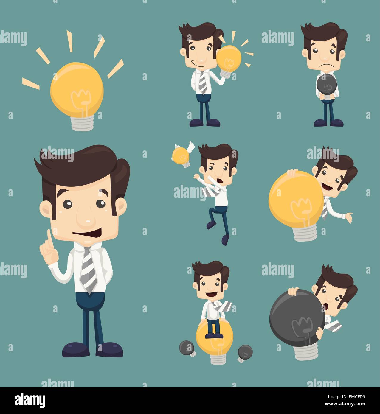 Cartoon characters inspiration Stock Vector Images - Alamy