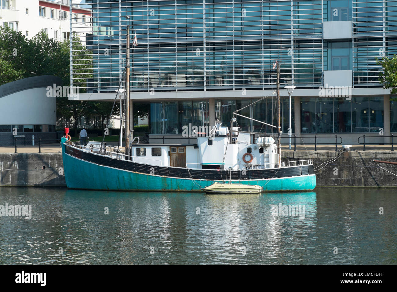 The Floating Harbour in Bristol Stock Photo - Alamy