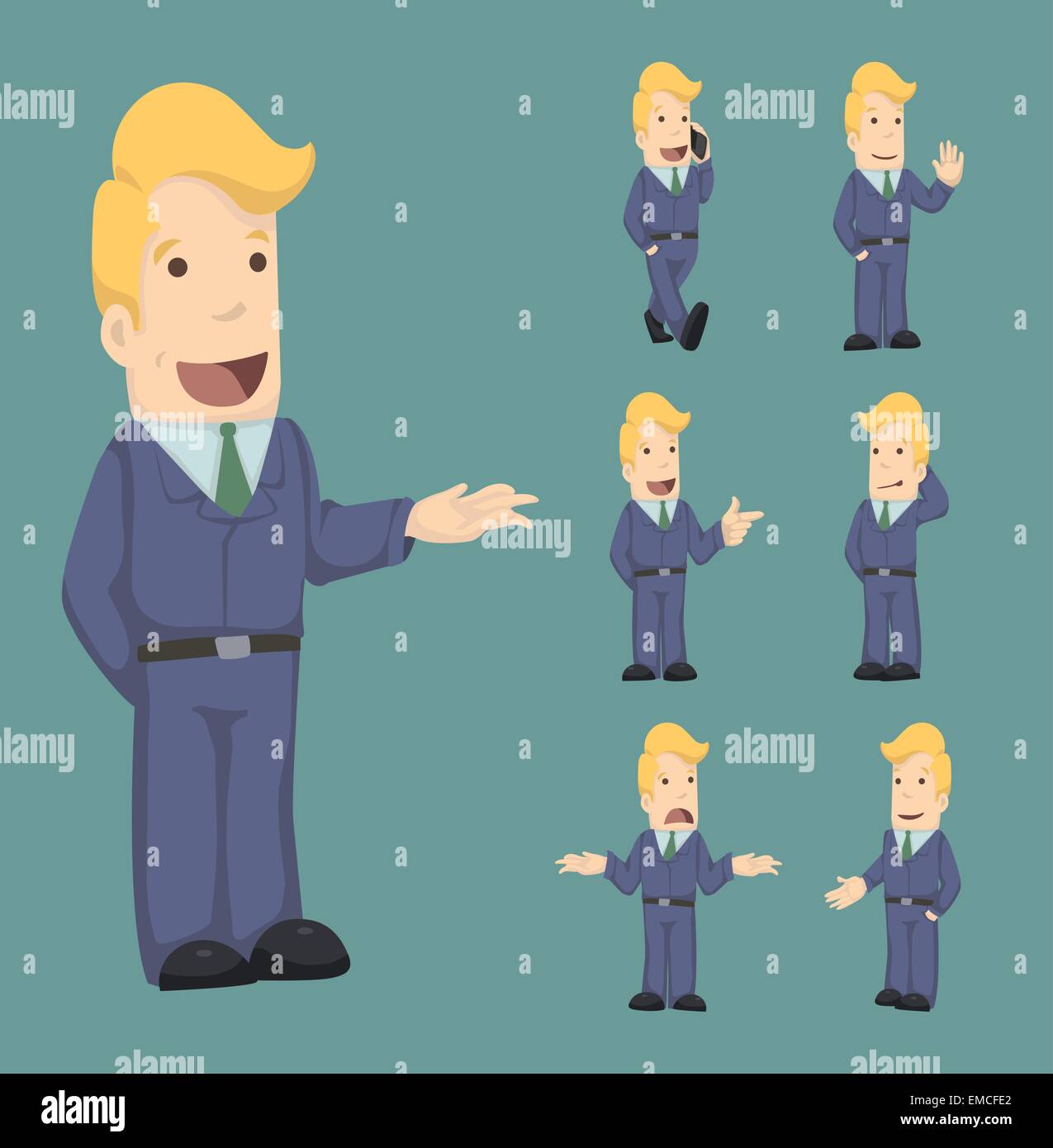 Multiple poses Stock Vector Images - Alamy